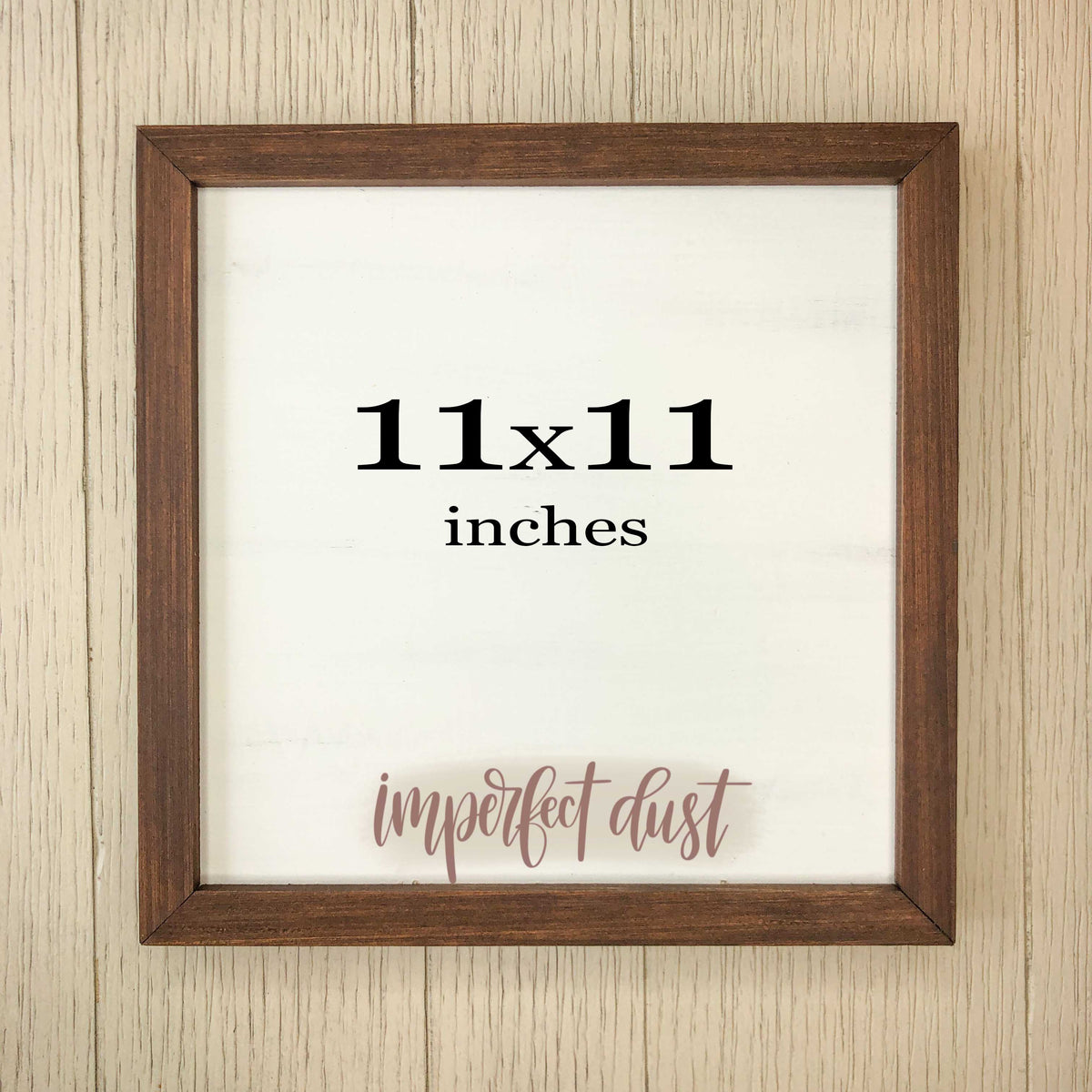 11x11 Inch Blank Wood Sign – Imperfect Dust
