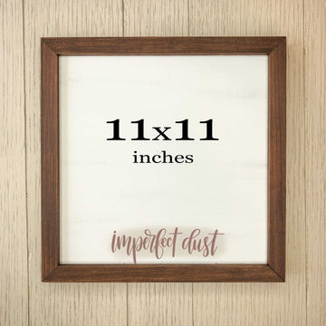 11x11 Inch Blank Wood Sign – Imperfect Dust