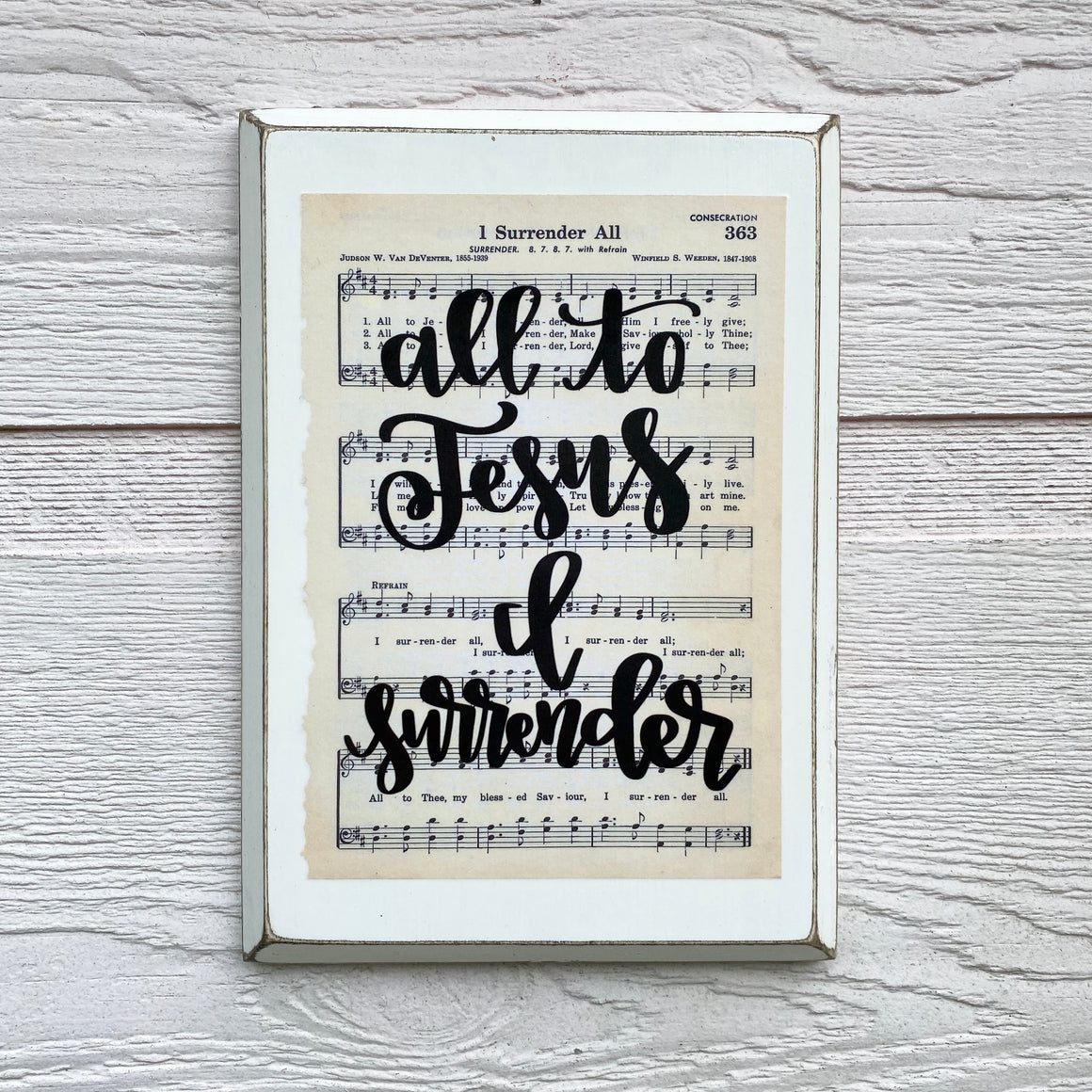 Hymn Signs – Imperfect Dust